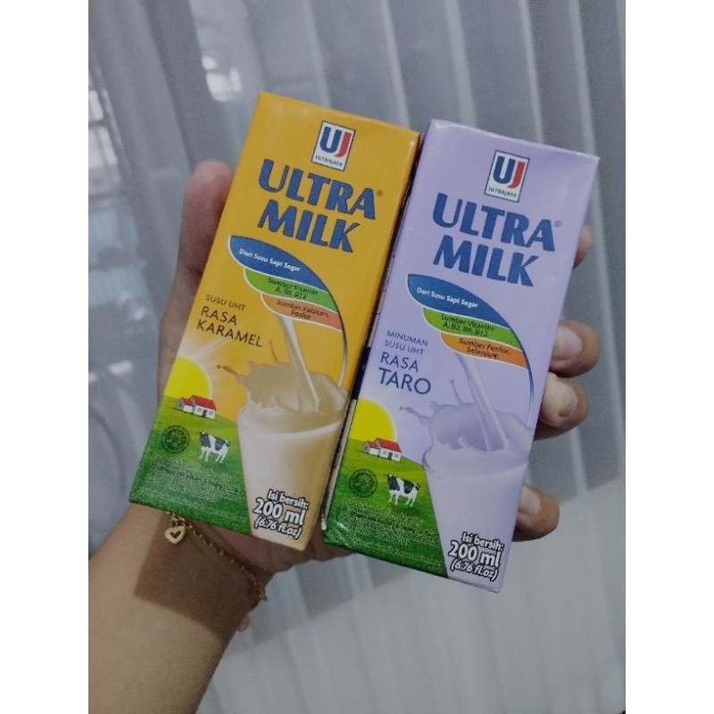 Jual Susu UHT Ultra Milk Event Stray Kids 200 ml Taro Karamel | Shopee ...