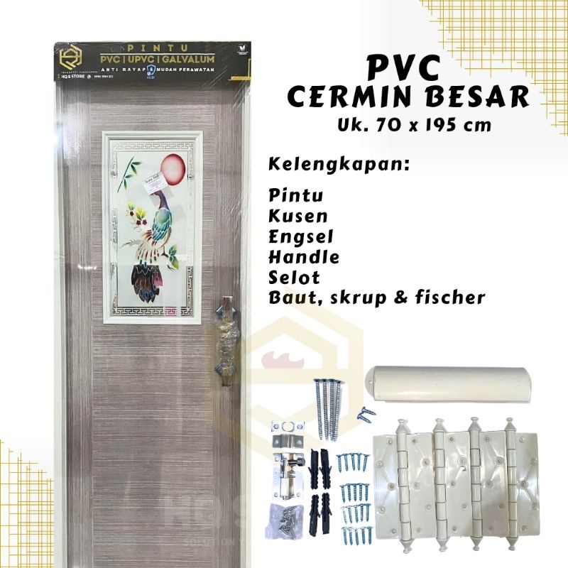 Jual Pintu PVC Cermin Besar Termurah | Shopee Indonesia