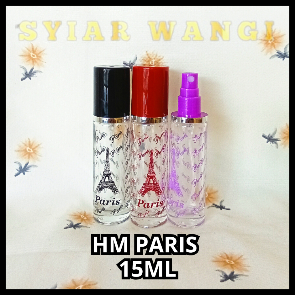 Jual Botol Parfum 15 ML Motif PARIS - Botol DRAT / BOTOL ISI ULANG 15ML ...