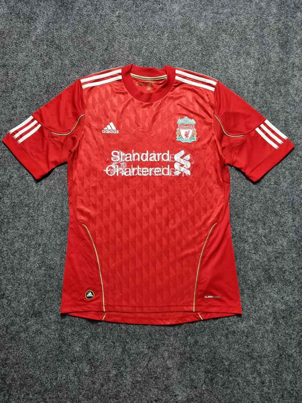 Jual Jersey Liverpool 2010 2012 home original | Shopee Indonesia