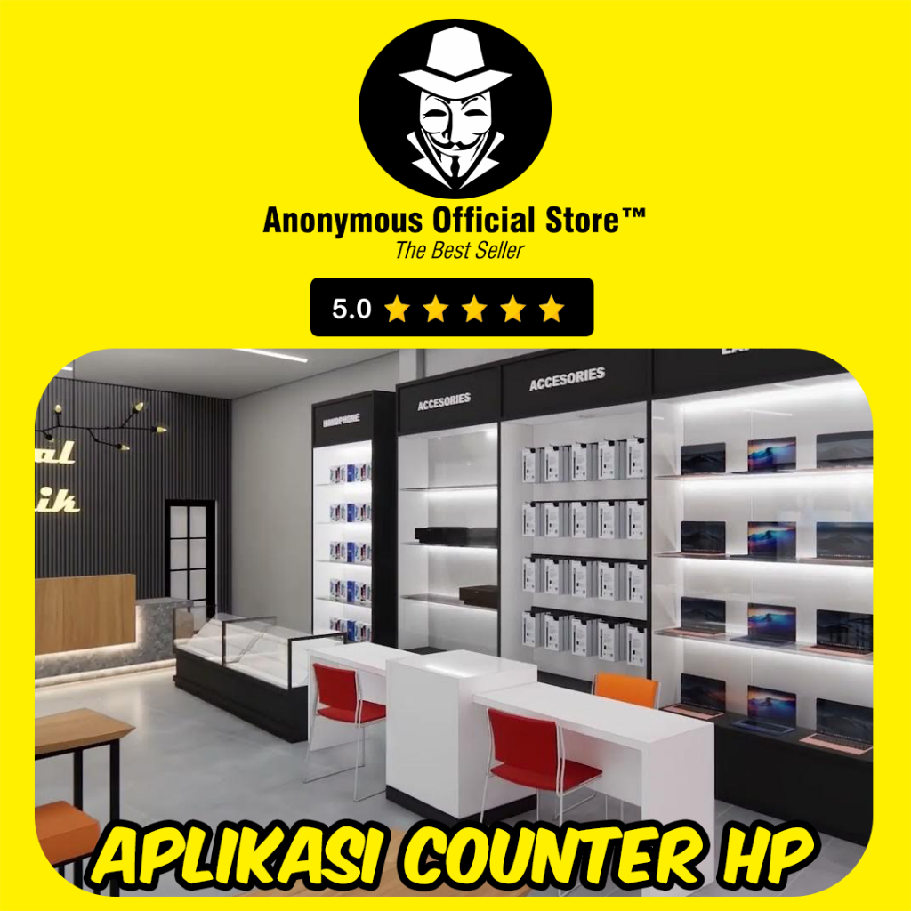 Jual PROGRAM COUNTER HP TOKO KONTER SELLULER PREMIUM FULL VERSION ...