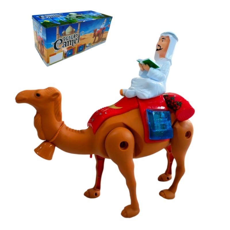 Jual Mainan Unta Arab Besar / Mainan Unta Ngaji / Onta Berjalan ...