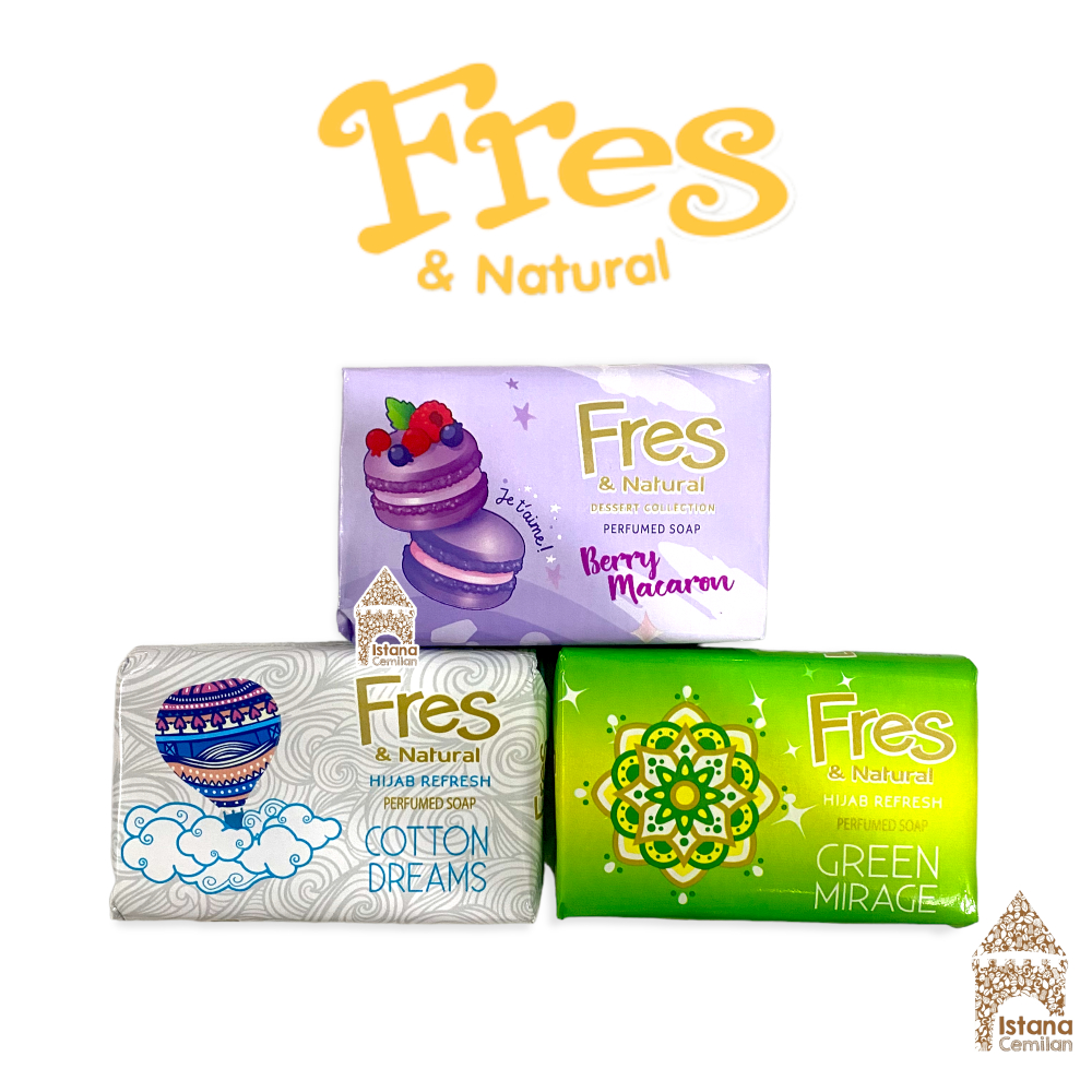 Jual Fres & Natural Perfumed Soap Sabun Batang 65 Gram | Shopee Indonesia