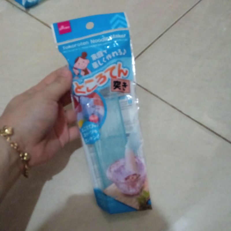 Jual DAISO TOKOROTEN pemotong agar agar jelly mie jelly cutter alat ...