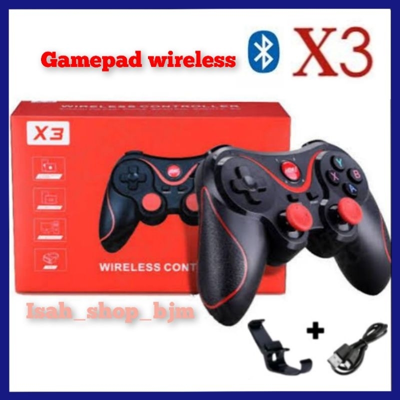 Jual Gamepad Android X3 Bluetooth Wireless Controller Gamepad Android Bloutooth Wireless