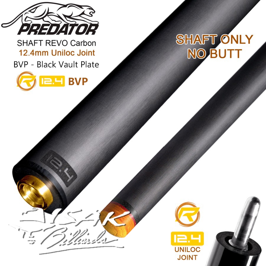 Jual Predator Revo 12.4 mm Uniloc BVP Shaft - Carbon Billiard Stick Biliar Stik | Shopee Indonesia