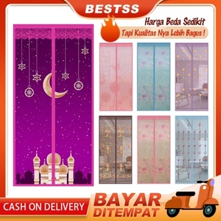 Jual Tirai Magnet Anti Nyamuk / Tirai Pintu Motif Hordeng Pintu Anti ...