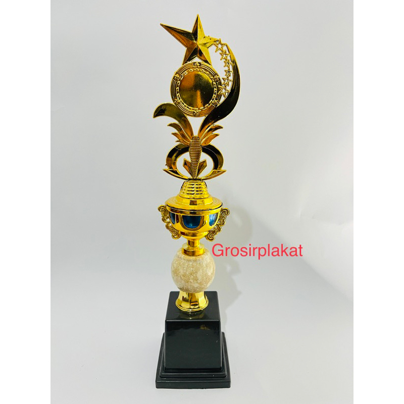 Jual Piala Cup Marmer Bulat Cup kuncup Piala Murah Piala Sekolah Piala ...