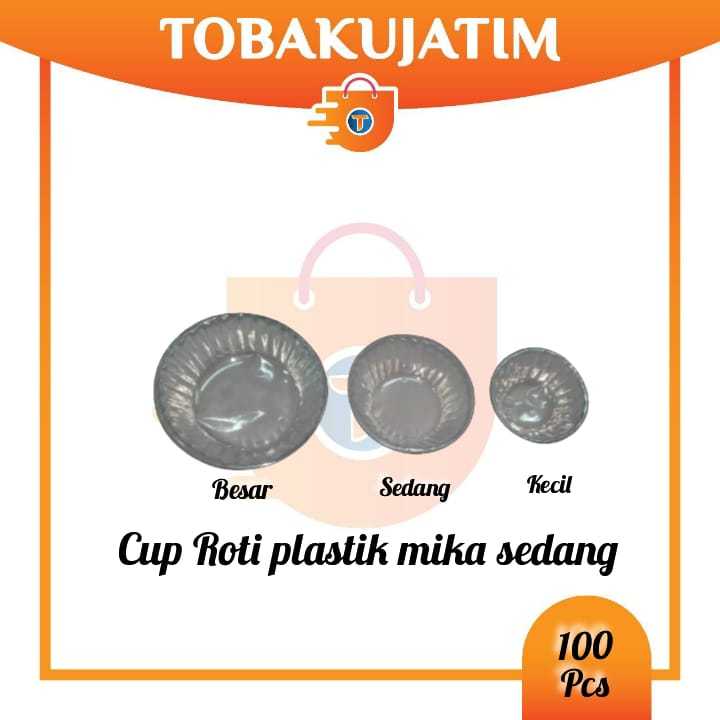 Jual Mika Plastik Cup Roti Bening - 100 pcs | Shopee Indonesia