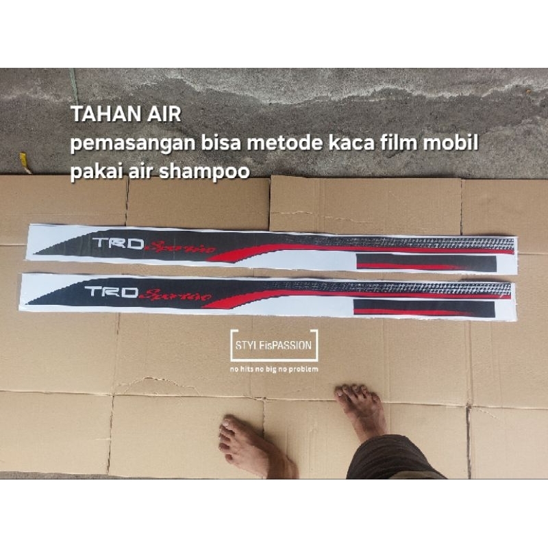 Jual Sticker TRD Avanza Calya Agya GR Raize Fortuner Avanza Vios Veloz ...