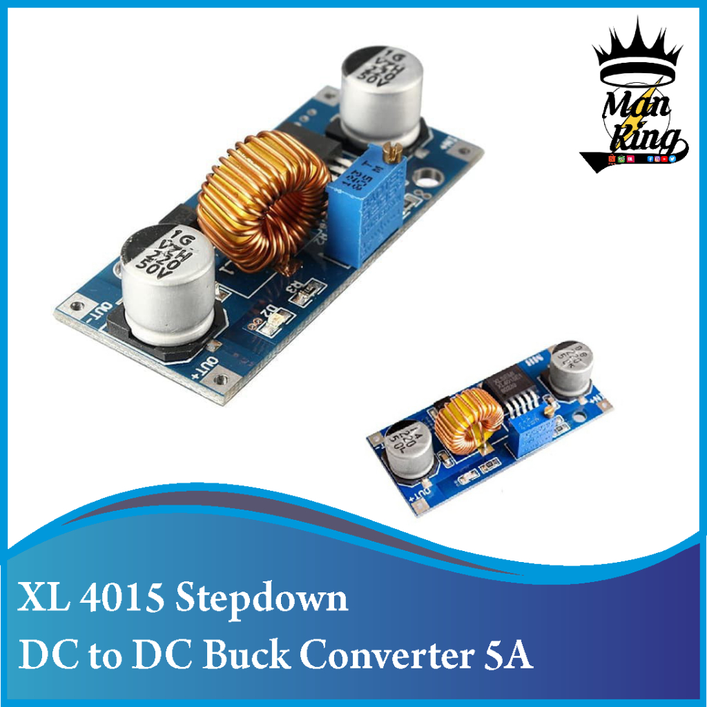 Jual XL4015 stepdown dc to dc regulator buck converter 5A XL 4015 | Shopee Indonesia