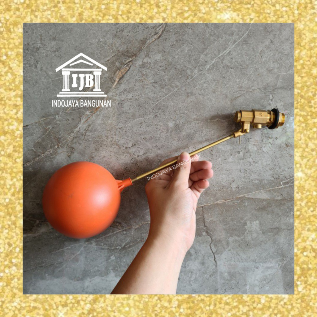 Jual Pelampung Air Pelampung Bola Toren Tandon Tangki Air Kuningan 3/4 ...