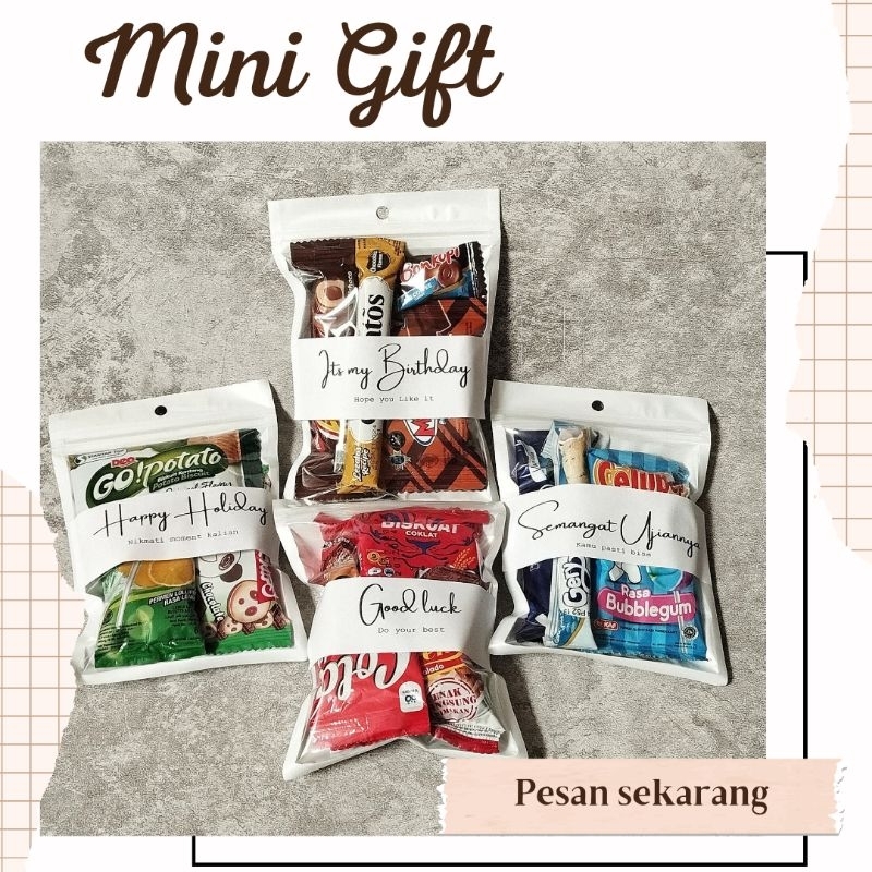 Jual Mini Gift Freebies snack | Shopee Indonesia