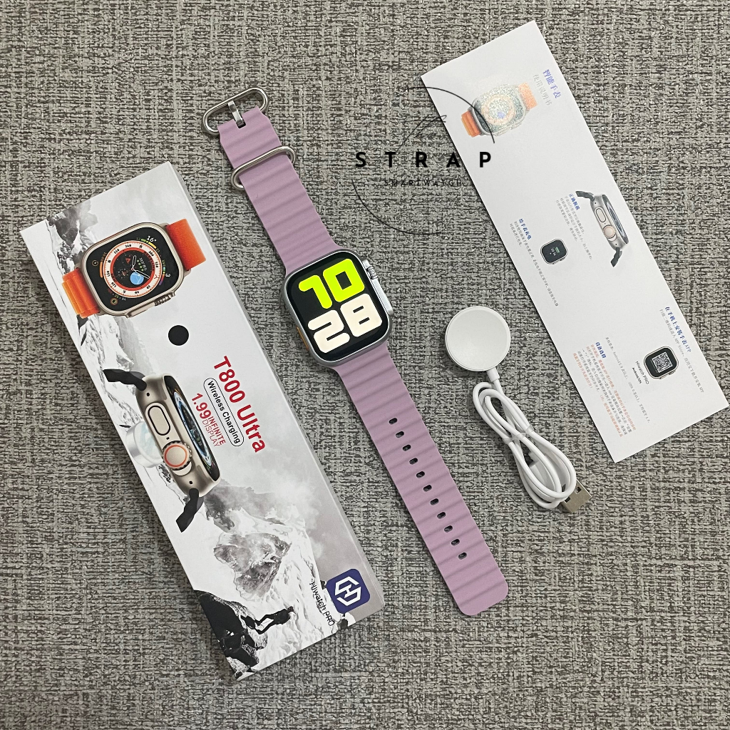 Jual Smartwatch T800 ultra Original 100% / T800 Smartwatch / Jam ...