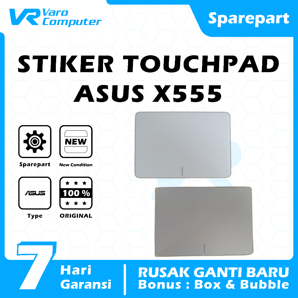 Jual STIKER TOUCHPAD LAPTOP ASUS X555 ORIGINAL | Shopee Indonesia