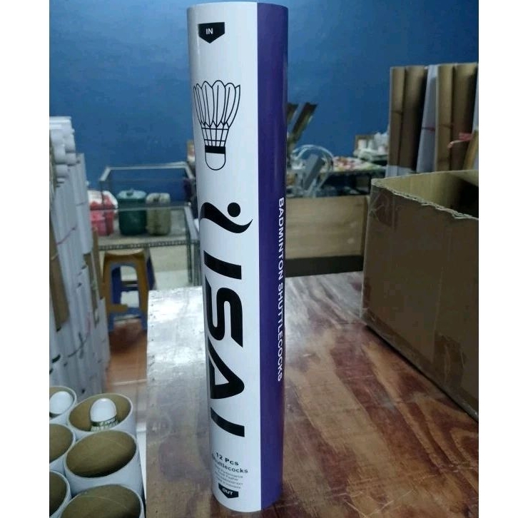 Jual Bola cock shuttlecock badminton bulutangkis merk ISAI BIRU ...
