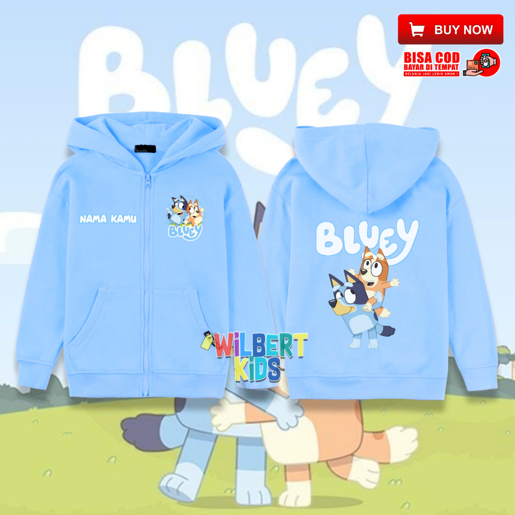 Jual Jaket Hoodie Zipper Anak Bluey Kartun Anak / Sweater Anak Bluey ... Jual Jaket Hoodie Zipper Anak Bluey Kartun Anak / Sweater Anak Bluey ...