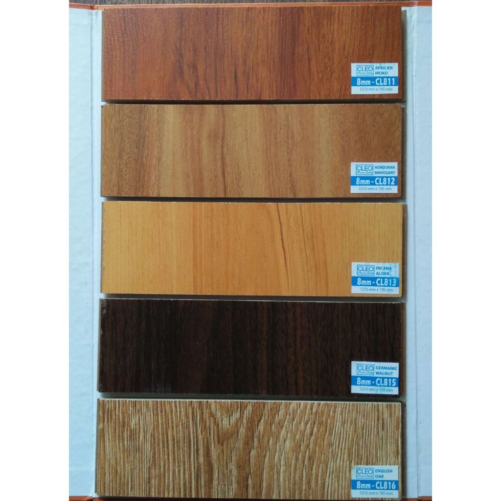 Jual Parket Lantai Kayu/Laminated Flooring MDF/Parquet Lantai CLEO ...