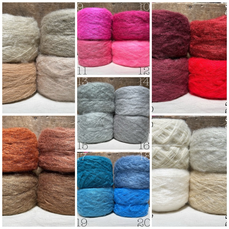 Jual Benang Wool Rajut Mohair ( Mohair Anggora Yarn ) | Shopee Indonesia