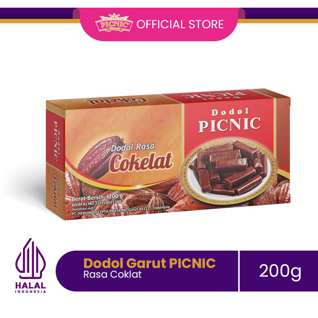 Jual Dodol Garut PICNIC Rasa Coklat | Shopee Indonesia