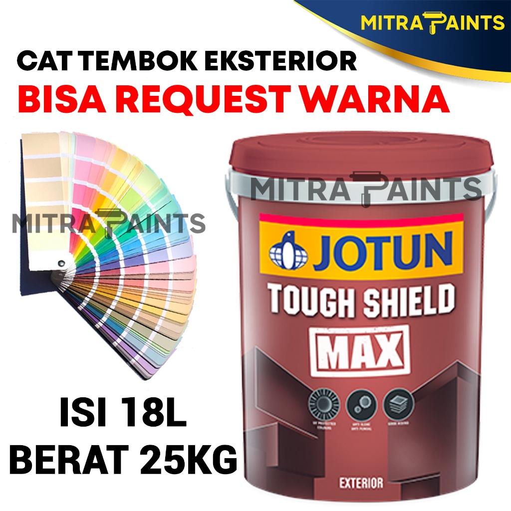 Jual [PART 2] CAT TEMBOK EKSTERIOR JOTUN TOUGH SHIELD MAX 18 LITER 25 ...