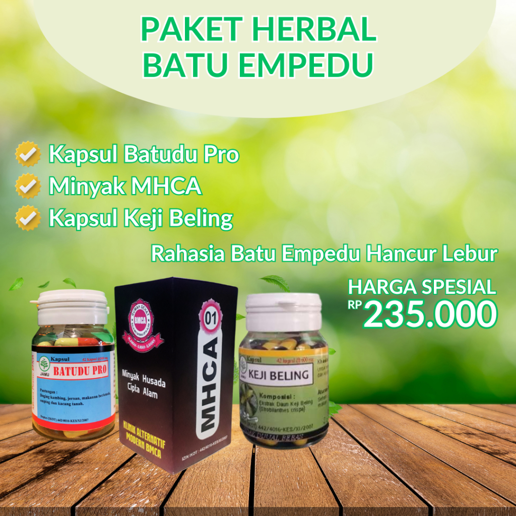 Jual Paket Obat Herbal Batu Empedu dari BMCA (Batudu Pro, MHCA dan ...