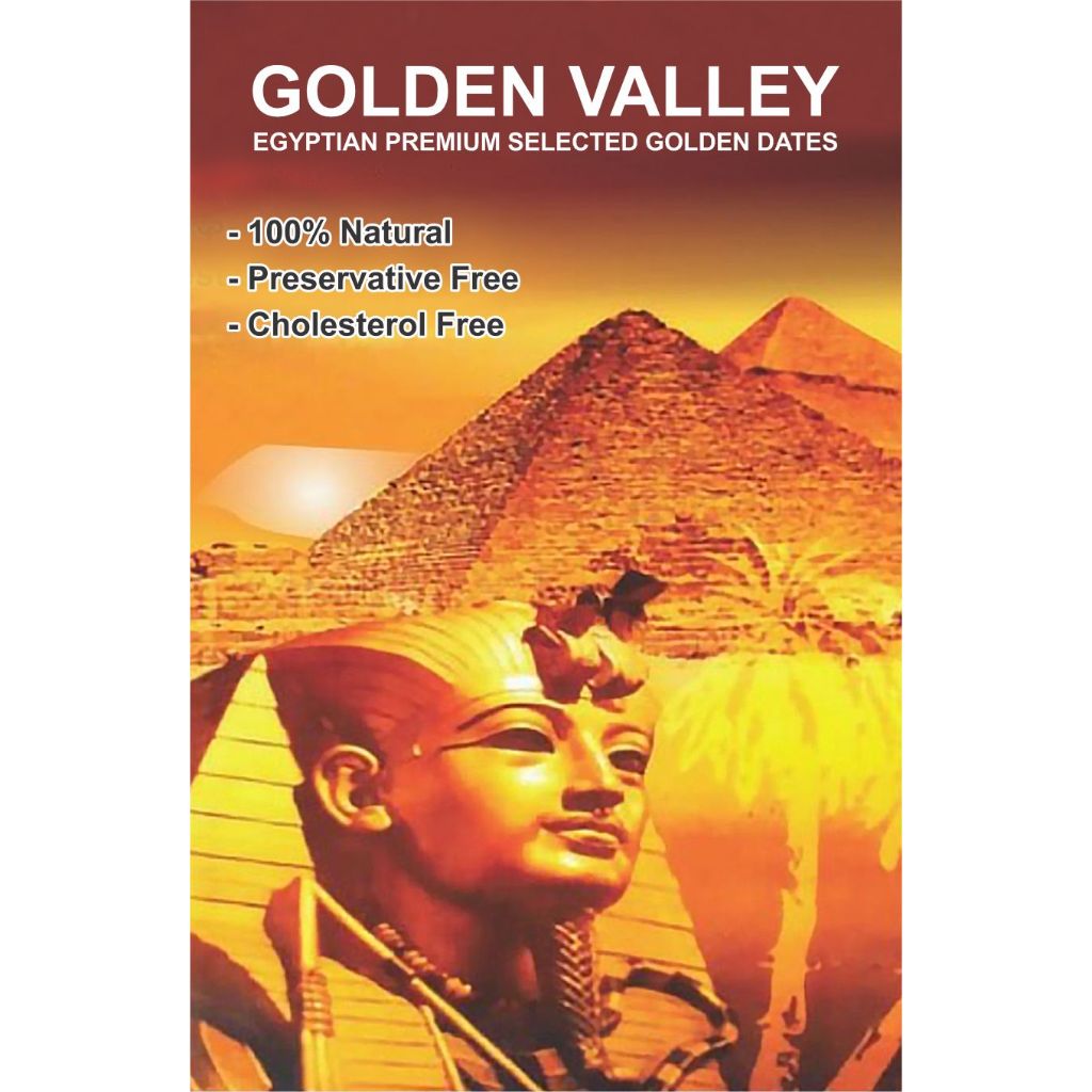 Jual STICKER KURMA VALLEY / LABEL KURMA GOLDEN VALLEY / BEST SELLER ...