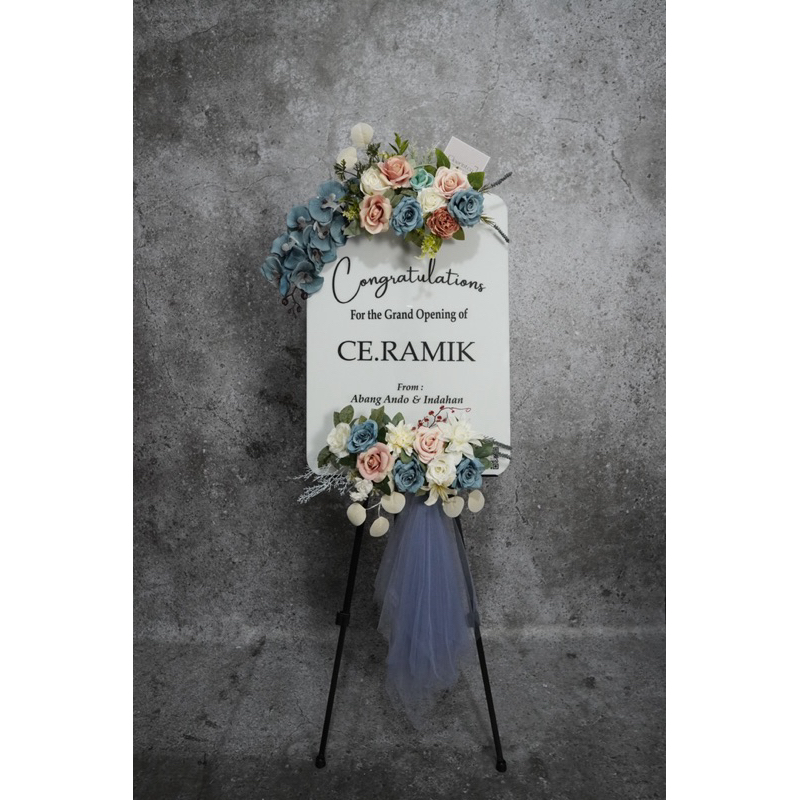 Jual Cloerist.co - Papan Bunga Akrilik / Flower Box / Papan Ucapan ...