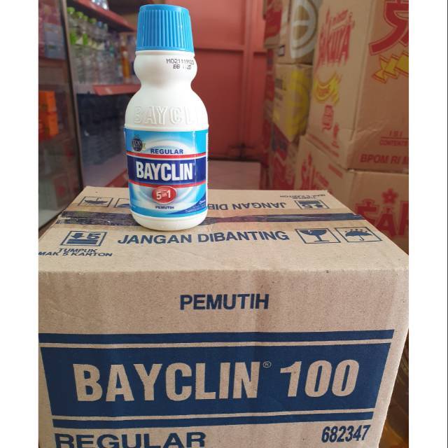 Jual Bayclin Reguler 100ml 1 Dus Isi 12 Botol | Shopee Indonesia