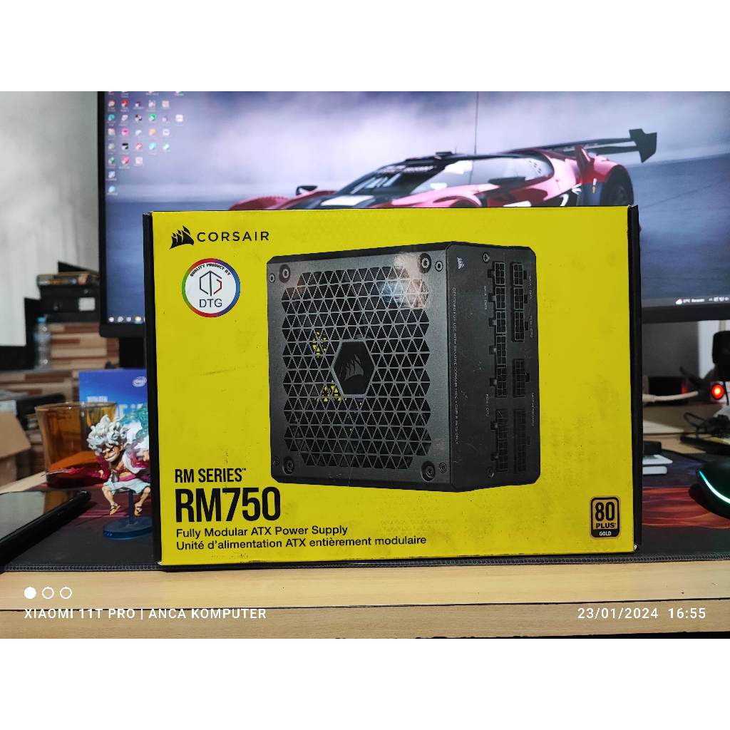 Jual PSU CORSAIR RM SERIES 750W FULL MODULAR 80+ GOLD RM750 | Shopee ...