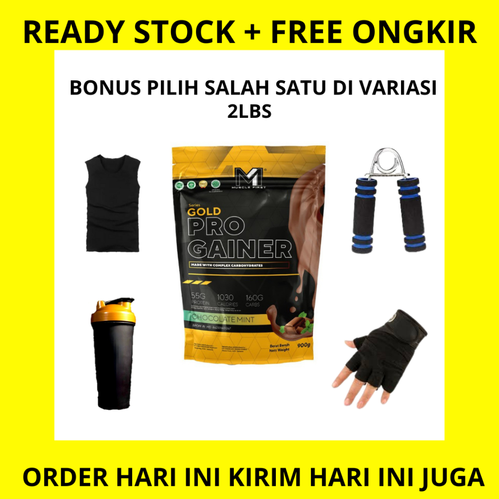 Jual Muscle First M1 Pro Gainer 2lbs 2lb 900gr Musclefirst Weight Gain ...