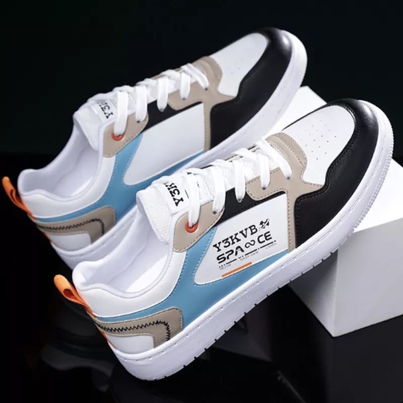 Jual Sepatu Sneakers Pria Original Trendy Terbaru Sepatu Cowok Keren ...