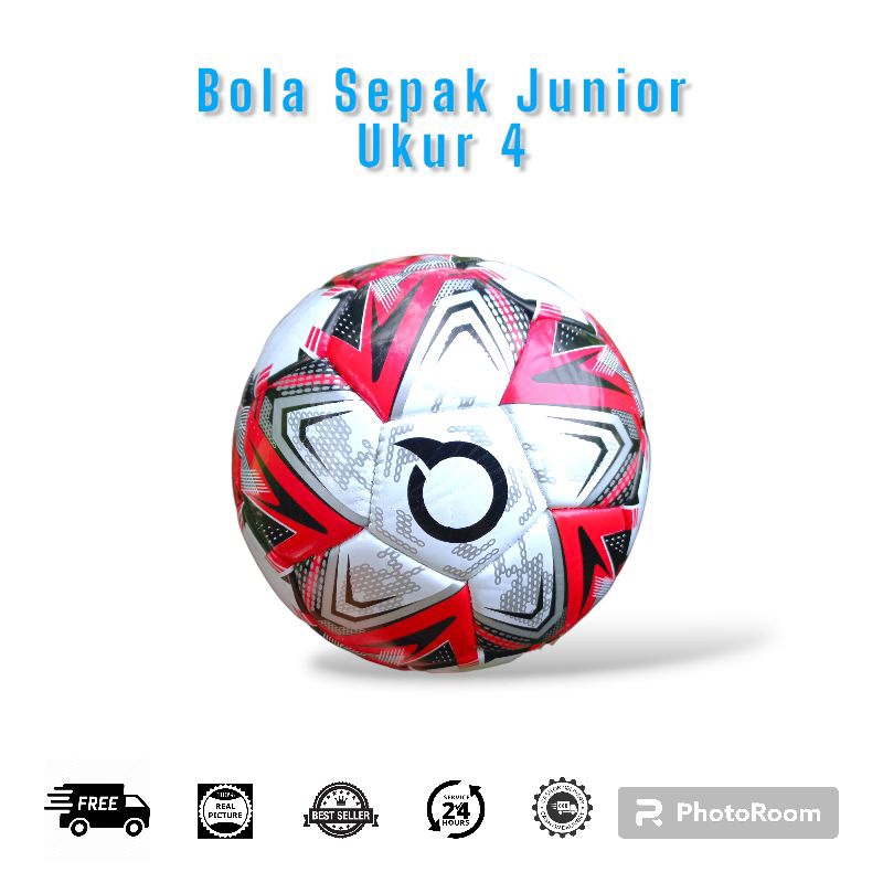 Jual Bola Sepak Kaki Anak Junior Size 4 Ortus Multi Colour Football ...