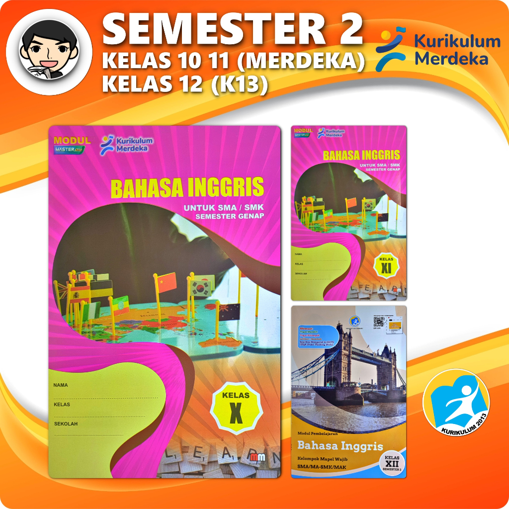 Jual LKS BAHASA INGGRIS KELAS 10 11 12 SEMESTER 2 KURIKULUM MERDEKA & K13 | mm PN | Shopee Indonesia