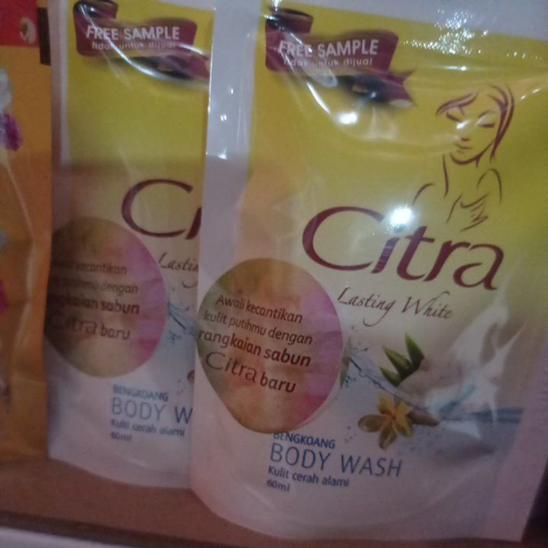 Jual Citra Body wash 60ml x3 pcs | Shopee Indonesia