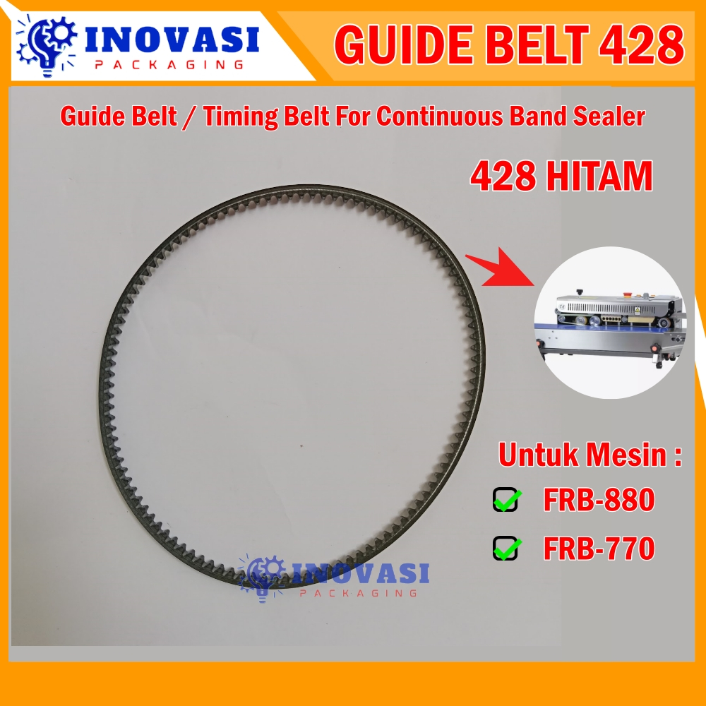 Jual Guide Belt Van Belt Timing Belt Sparepart mesin sealer FRB 770 ...