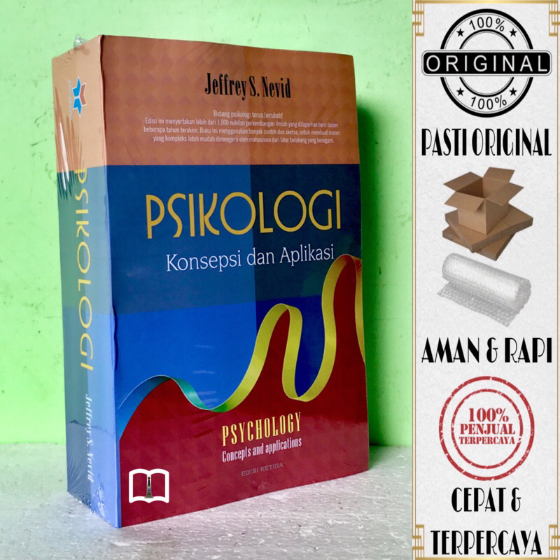 Jual Buku Psikologi - Konsepsi Dan Aplikasi - Jeffrey S. Nevid | Shopee Indonesia