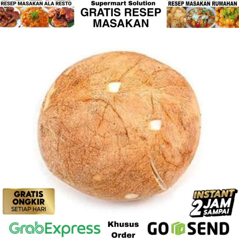 Jual Daging Kelapa Parut / Kelapa Kupas / Kelapa Santan | Shopee Indonesia