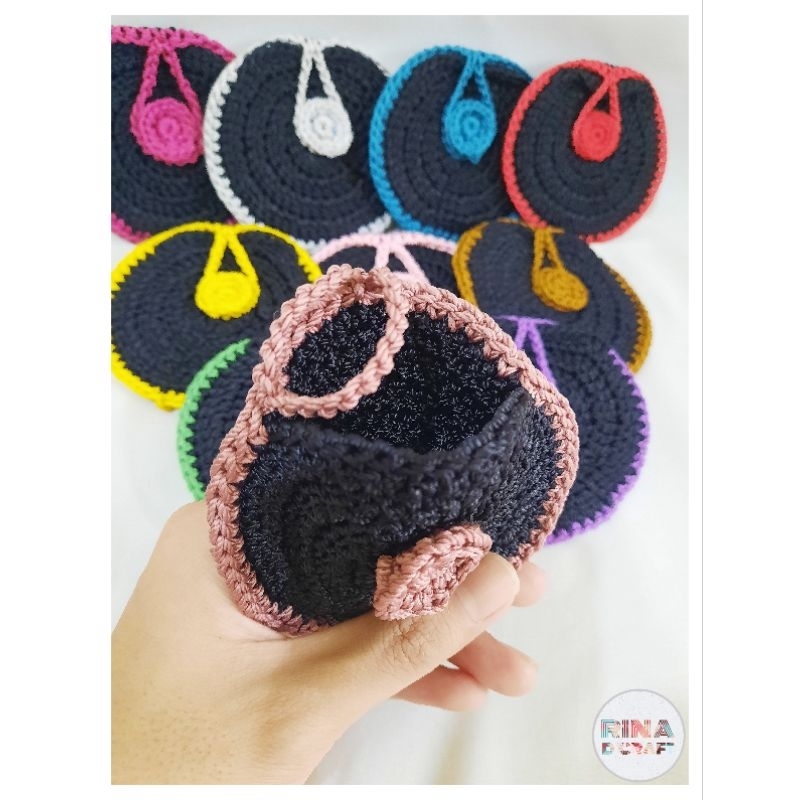 Jual EARPHONE POUCH - Earphone Pouch Rajut | Shopee Indonesia