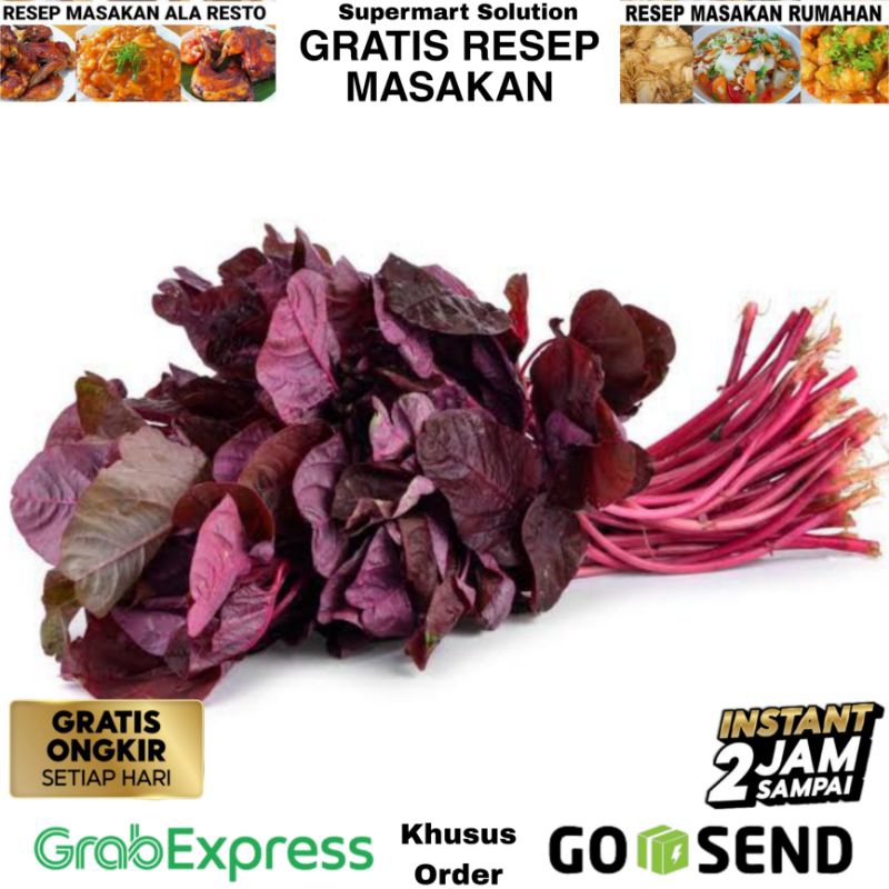 Jual Sayur Bayam Ungu Bayem Ungu | Shopee Indonesia