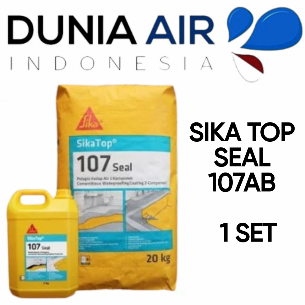 Jual SIKA TOP SEAL 107AB SIKATOP SEAL SEMEN WATERPROOFING MORTAR WATER ...