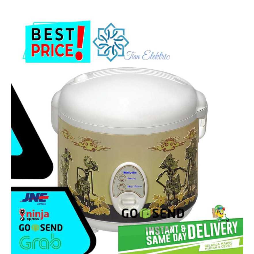 Jual MIYAKO MCM-508 Magic Com 1.8 Liter Batik Wayang | Shopee Indonesia
