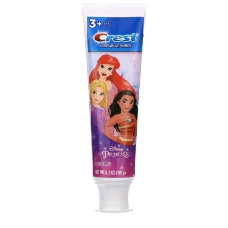 Jual Crest Kids Fluoride Anticavity Toothpaste Disney Princess 119g ...