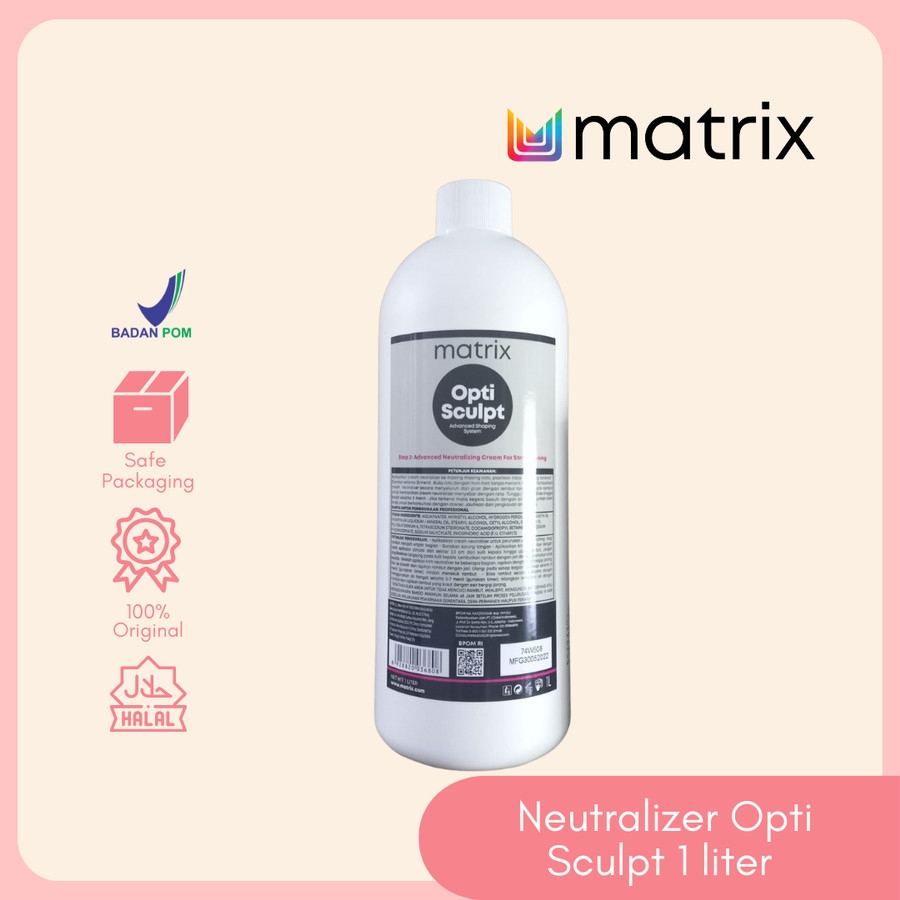 Jual Matrix Opti Sculpt Neutralizer 1000ml/1Ltr | Shopee Indonesia