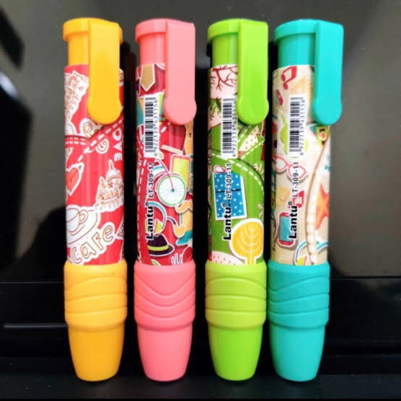 Jual Penghapus Unik Bentuk Pulpen Panjang Lucu / Eraser Lantu - LT 309 ...
