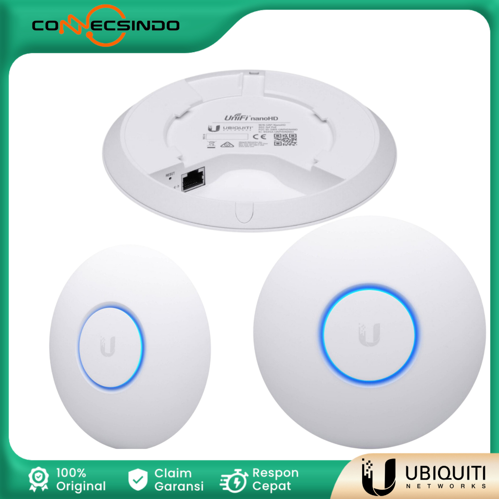 Jual Router Wireless Ceilling UBIQUITI UNIFI UAP-NANO-HD Wifi Plafon ...