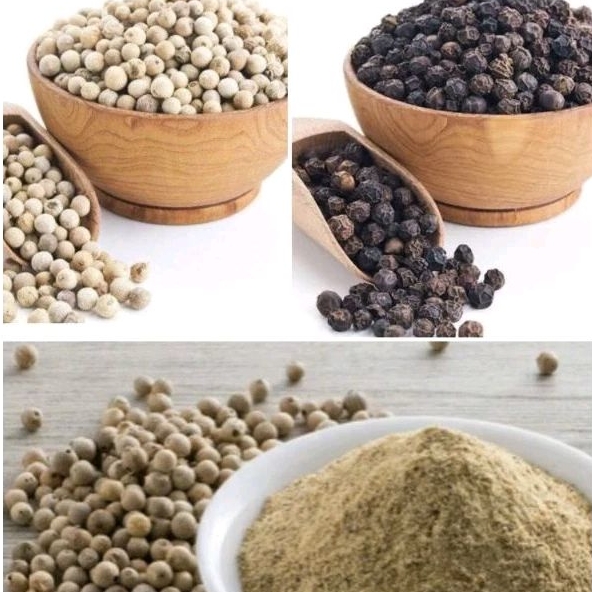 Jual lada/merica putih,hitam,bubuk 500 g | Shopee Indonesia