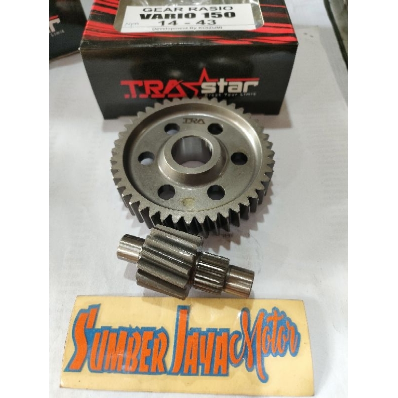 Jual Gigi Rasio Gear Rasio Gear Box Vario 125 Vario 150 PCX 150 TRA ...