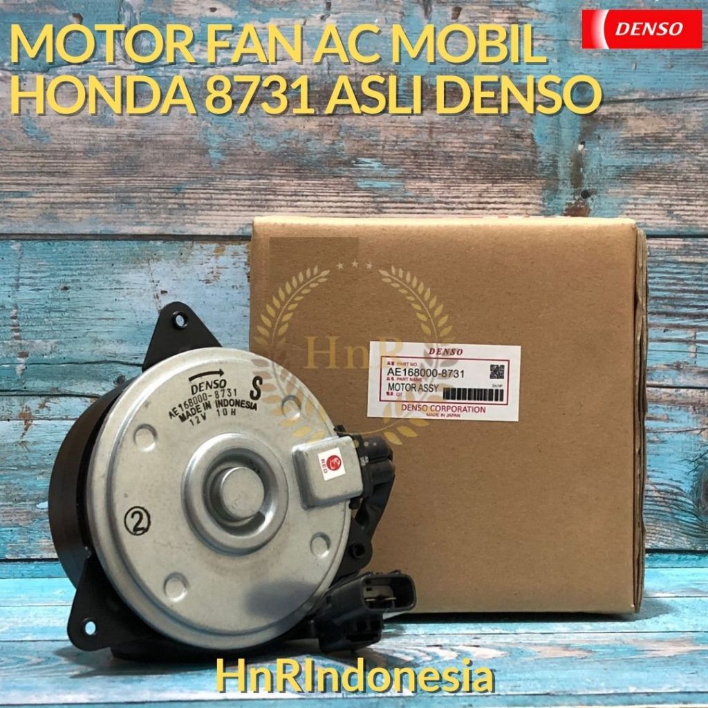 Jual Motor Fan Radiator AC Mobil Honda Jazz RS Brio Freed CRV ASLI DENSO | Shopee Indonesia