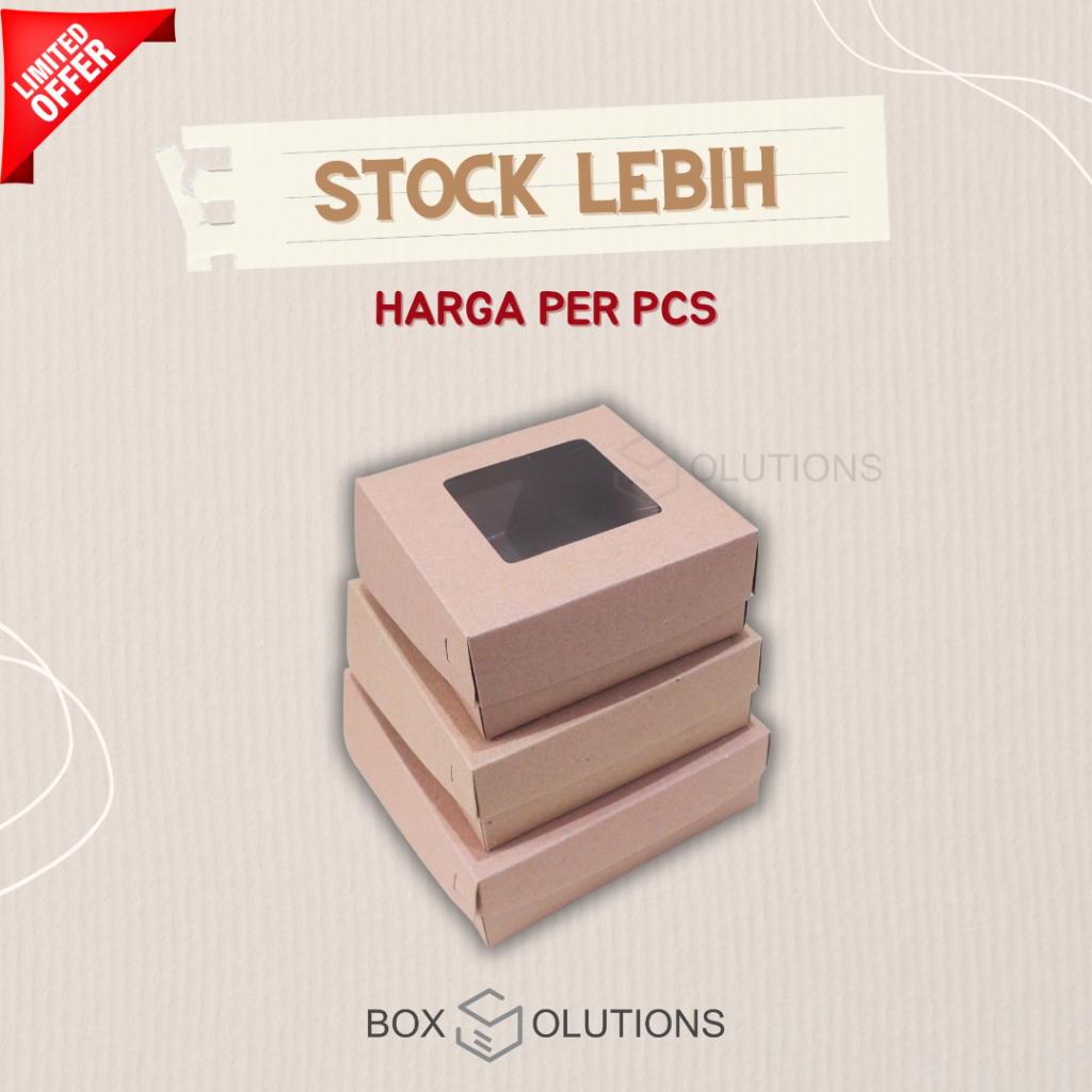 Jual BOX STOCK LEBIH / STOCK SISA (PER PCS) | Shopee Indonesia